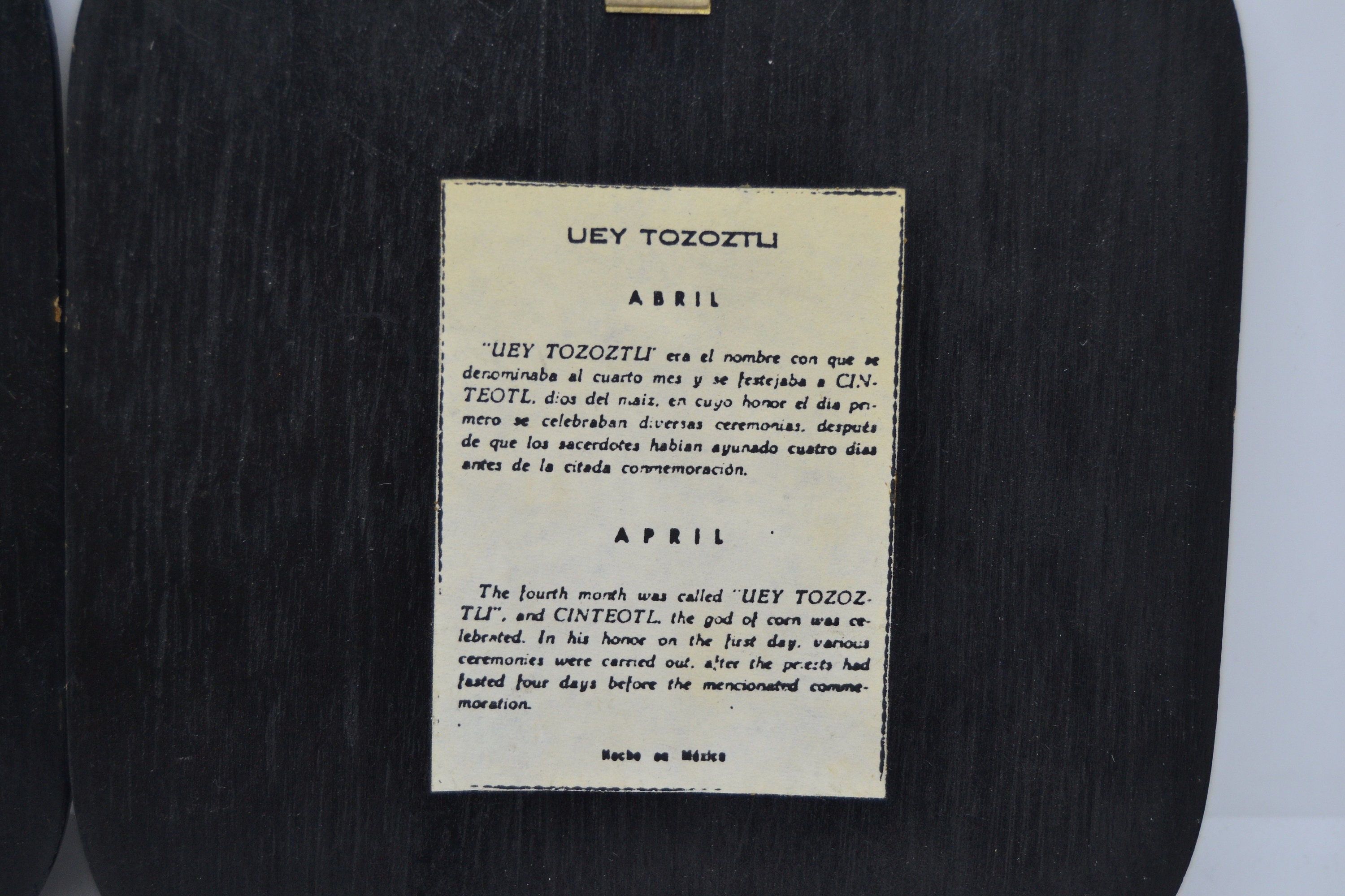 Aztec Gods Wood Plaquegods of Mexico Vintage Aztec Return - Etsy