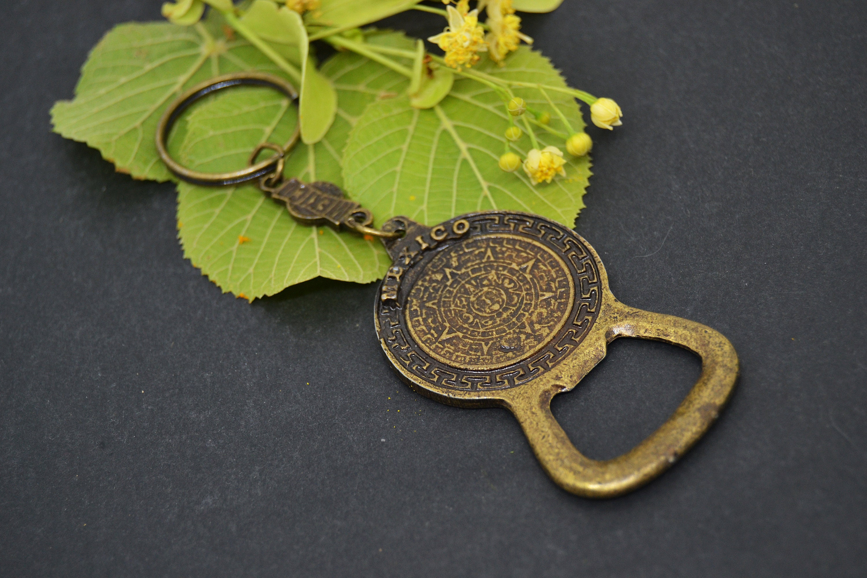 Mayan Calendar Keychain, Mayan Calendar, Souvenir From Mexico ...