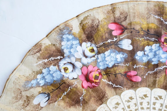Flamenco fan, Spanish hand drawing fan, Spanish art, … - Gem