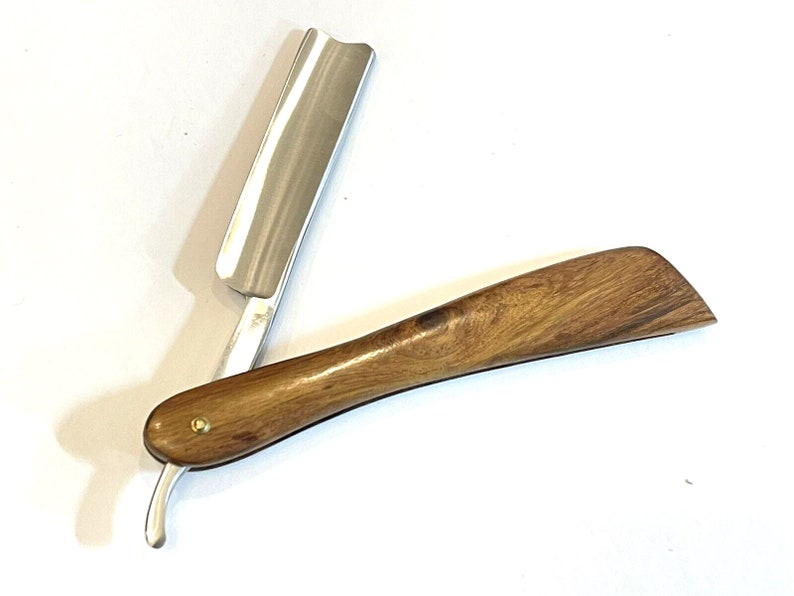 Vintage Barber Salon Straight Razor Cut Throat Shaving Razor Gift Set ...