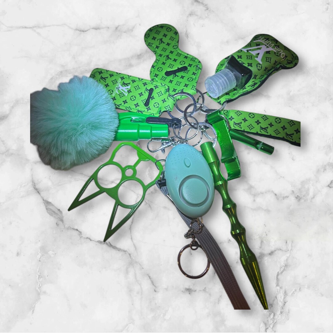 Boujee Safety Keyring Set - Etsy