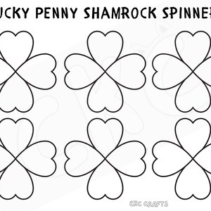 St. Patrick's Day Craft, Penny Spinner, Kids Early Literacy Activity ...