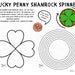 St. Patrick's Day Craft, Penny Spinner, Kids Early Literacy Activity ...