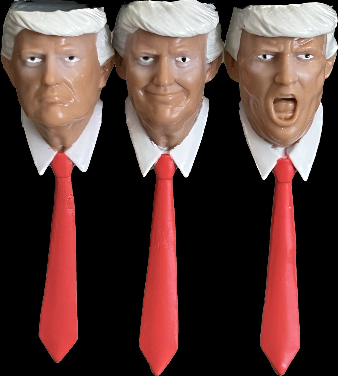 Donald Trump Golf Tees Hand Painted set of 3 Big, Strong, Beautiful ...