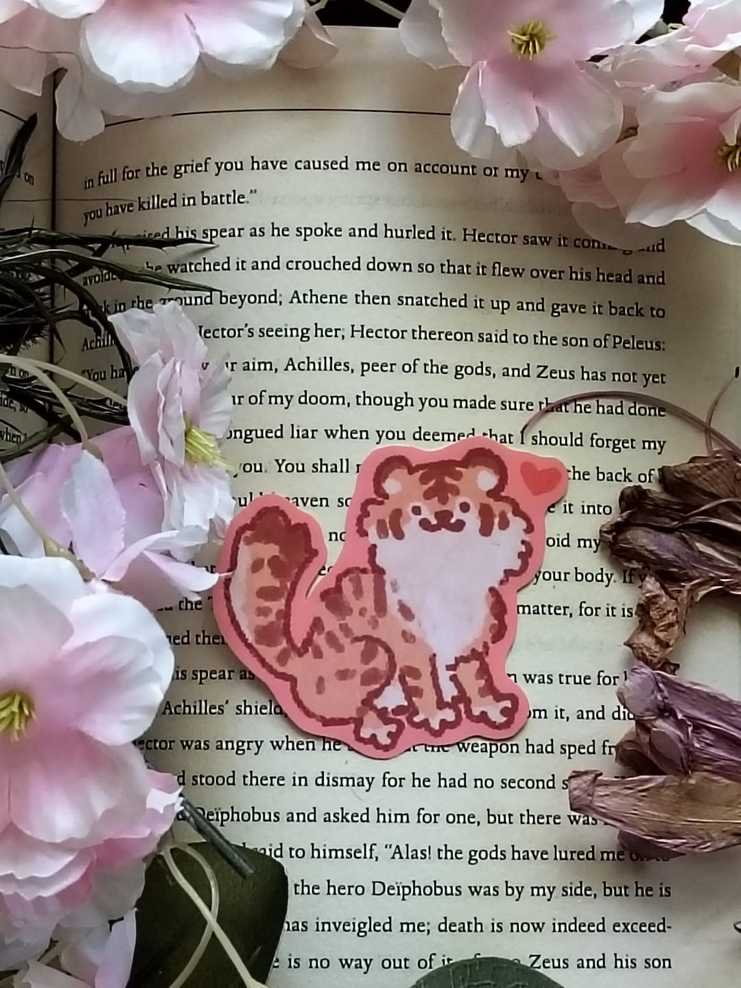 Tiger Tiger Sticker Cute Cute Tiger Sticker Vinyl Sticker Tiger Lover ...