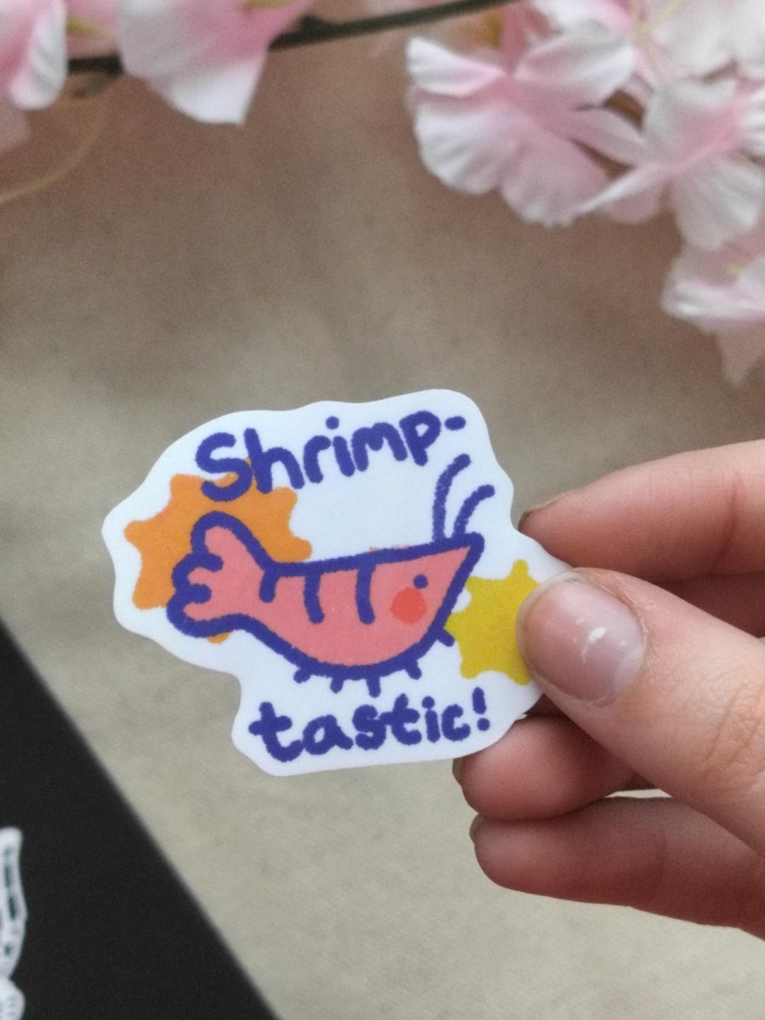 Shrimp Shrimp Sticker Cute Cute Sticker Cute Shrimp Sticker Silly Silly ...