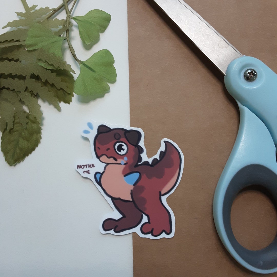 Carnotaurus Carnotaurus Sticker Notice Me Carnotaurus Dance Funny ...