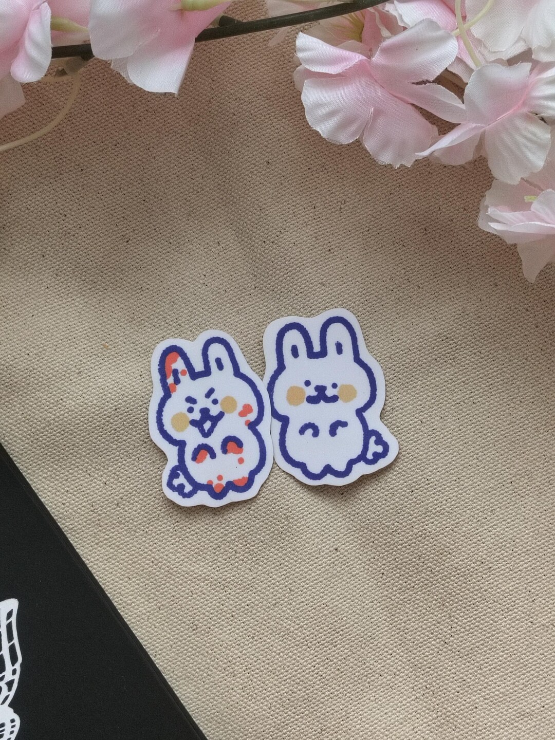 Bunny Bunny Sticker Silly Silly Bunny Sticker Silly Sticker Funny Funny ...