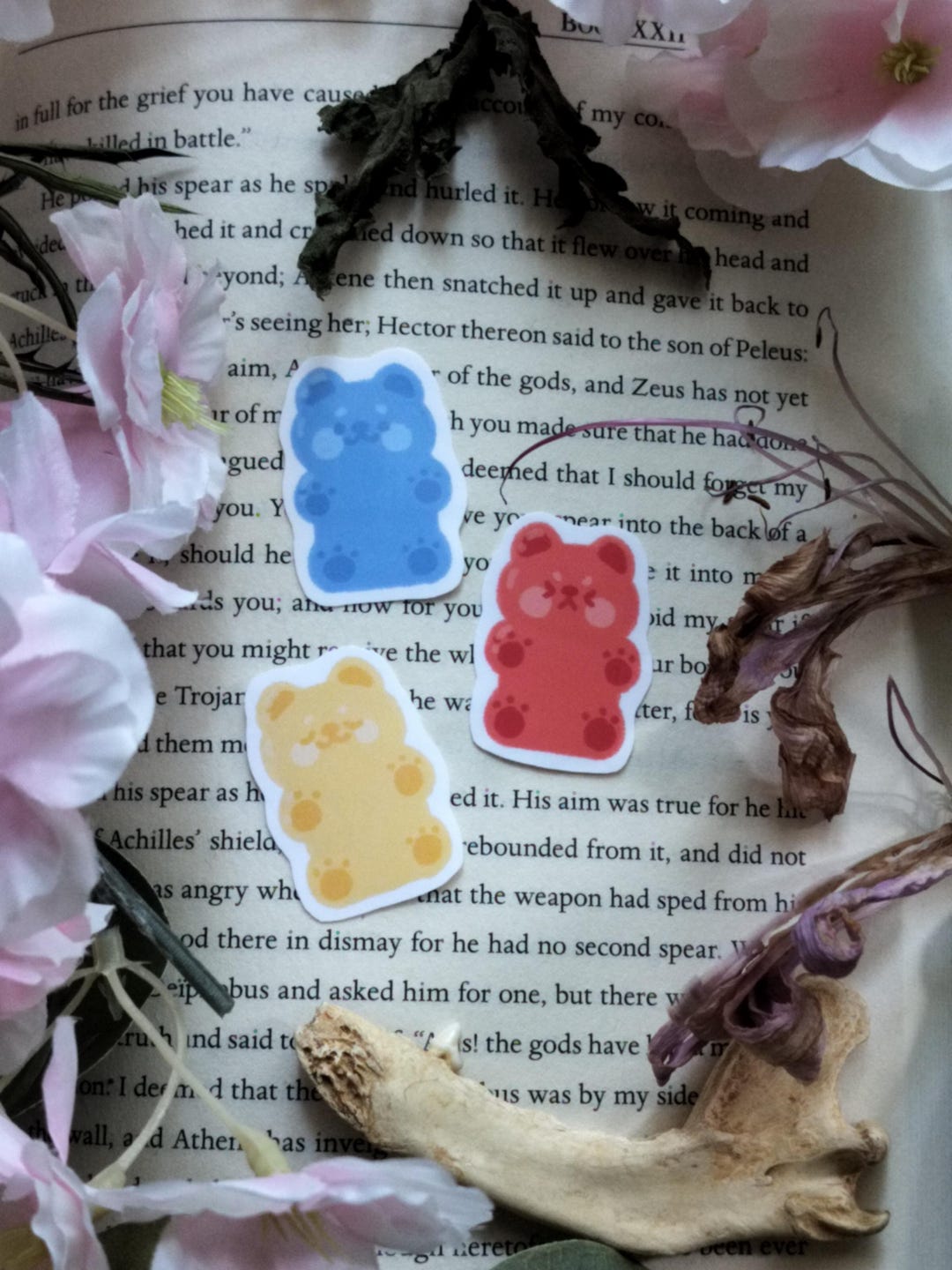 Gummy Bears Gummy Bear Stickers Cute Cute Gummy Bear Stickers Clowncore ...