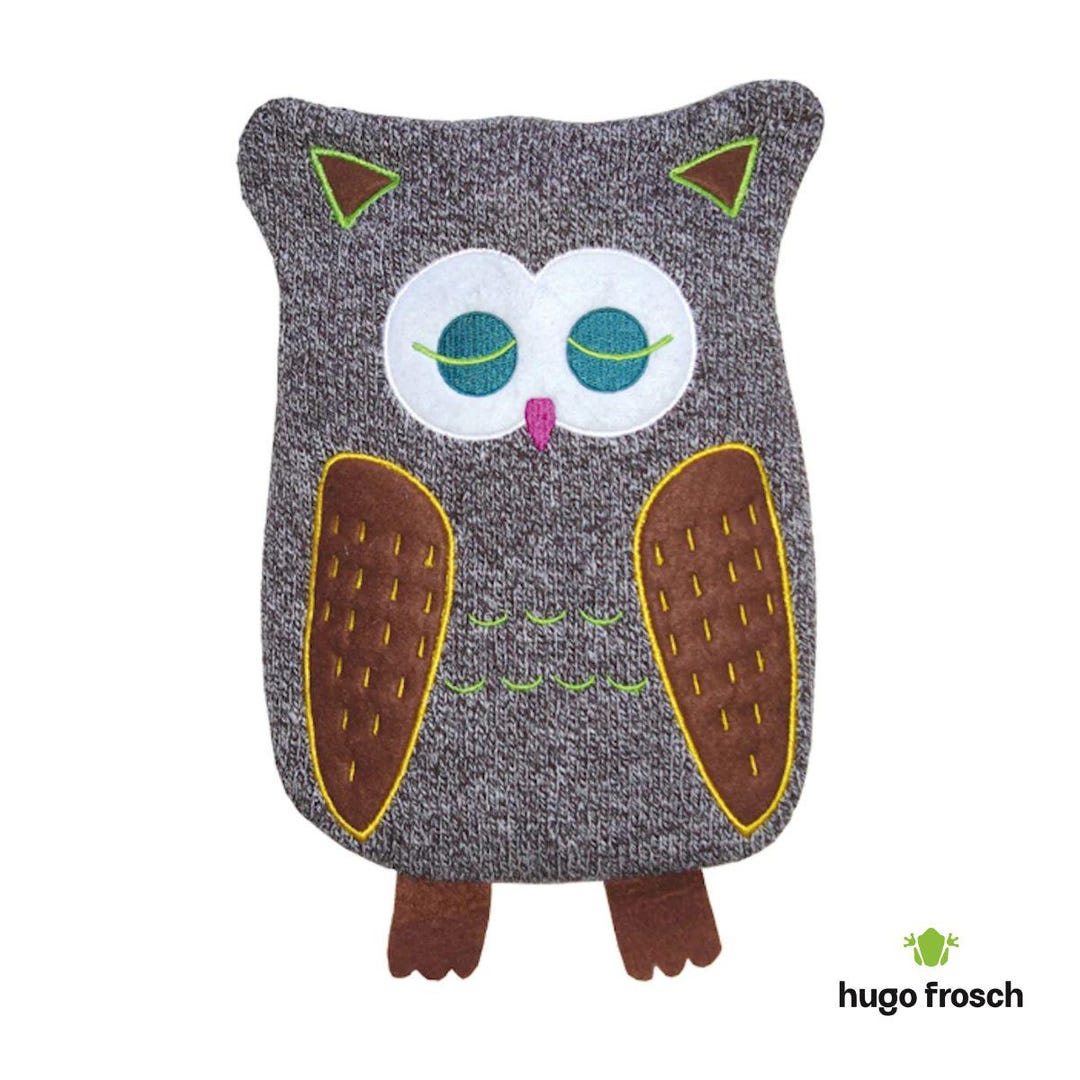 Kids Owl Eco Hot Water Bottle - Soothing Comfort & Anxiety Relief, Made ...