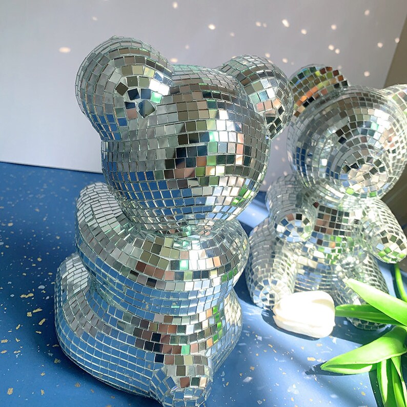 Disco Bear Modern Home Decor Bear Shape DJ Light Kawaii Room - Etsy UK