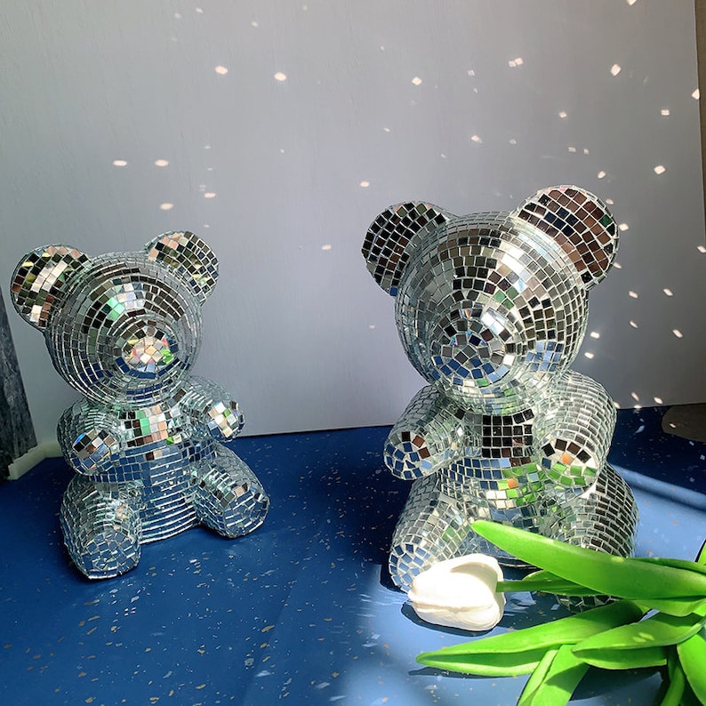 Disco Bear Modern Home Decor Bear Shape DJ Light Kawaii Room - Etsy UK