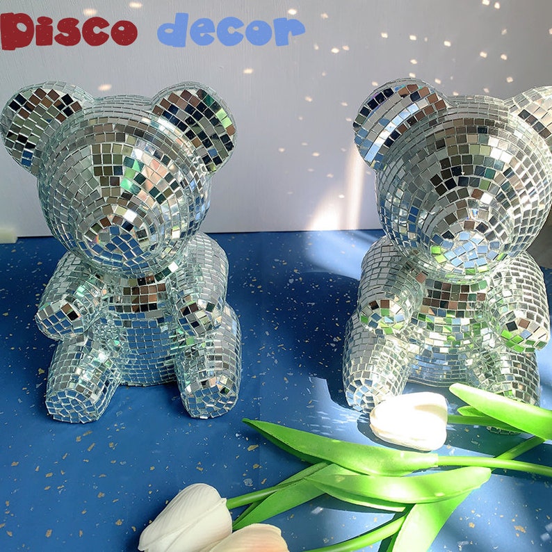 Disco Bear Modern Home Decor Bear Shape DJ Light Kawaii Room - Etsy UK