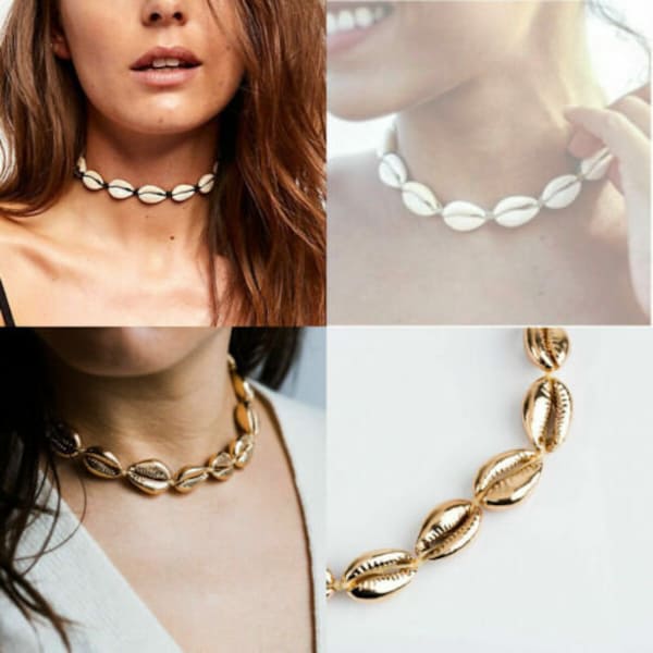 Cowrie Necklace - Etsy