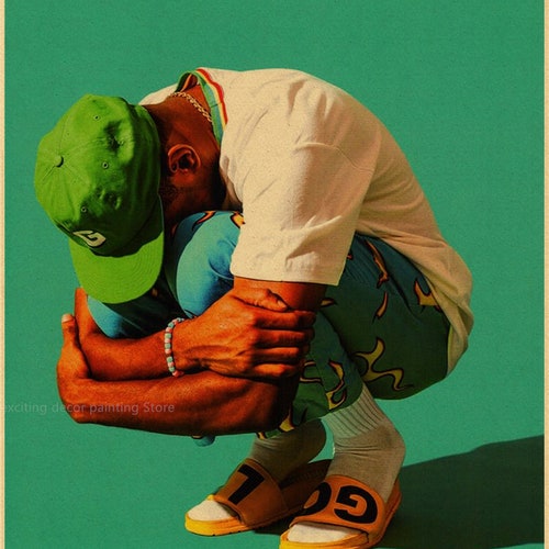 GOLF Le Fleur Tyler the Creator Golden Necklace / Chain / Golf - Etsy