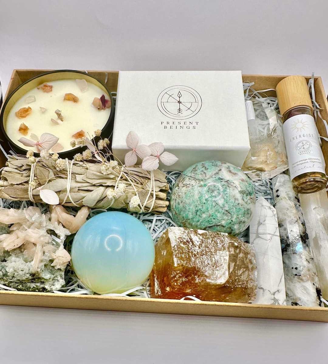 Rebirth and Renewal Crystals Gift Box, Manifestation Kits, Metaphysical ...