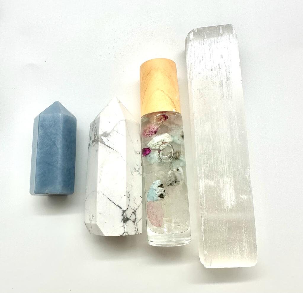 Crystal Night Time Ritual Box, Sleep Crystal Set, Insomnia & Nightmares ...