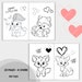 Coloring Pages for Kids, Little Fox Coloring Book, Animal Coloring ...