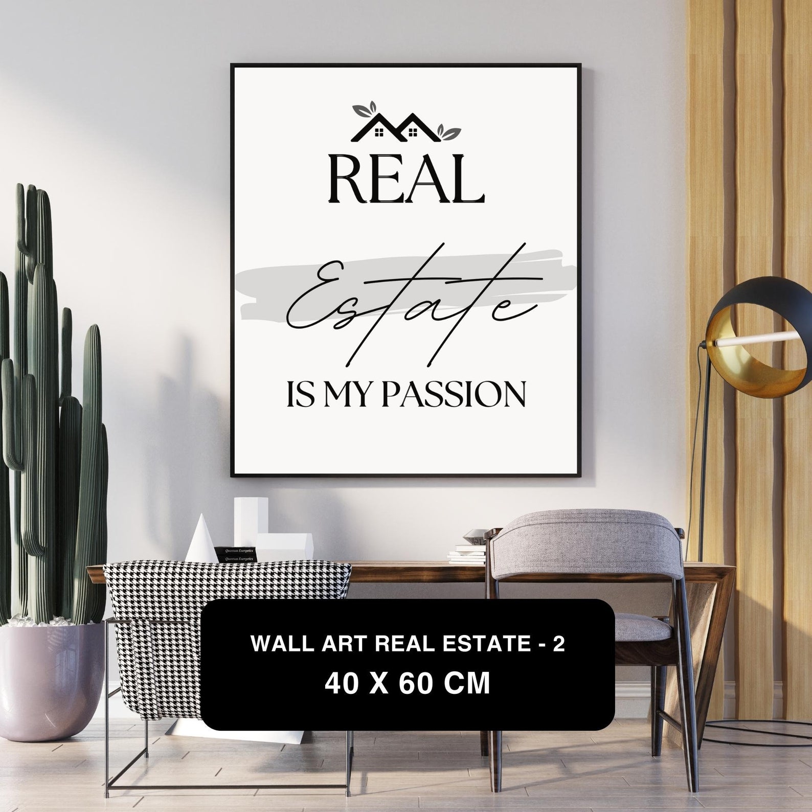 Real Estate Wall Art,3pc Set Printable Wall Art,real Estate Office ...