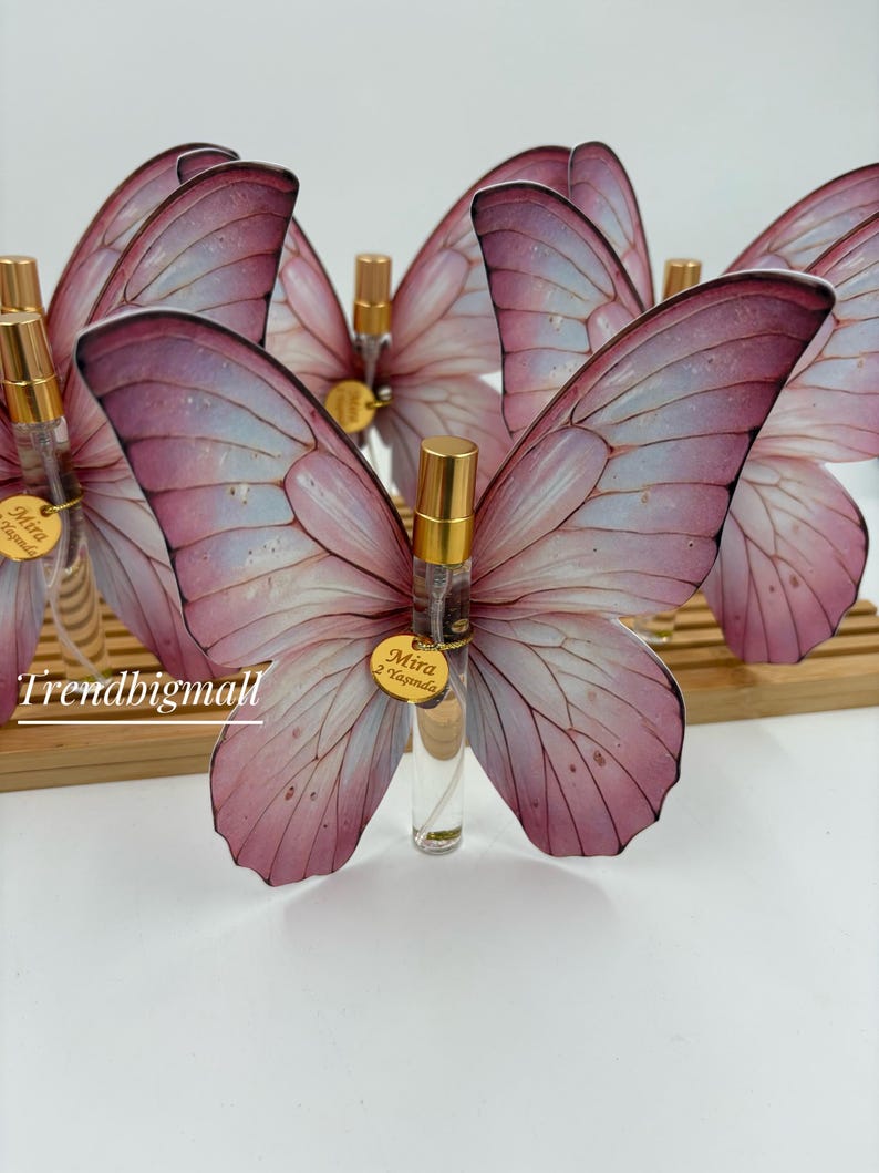 Frasco de perfume con forma de mariposa, colonia recargable, regalo ...