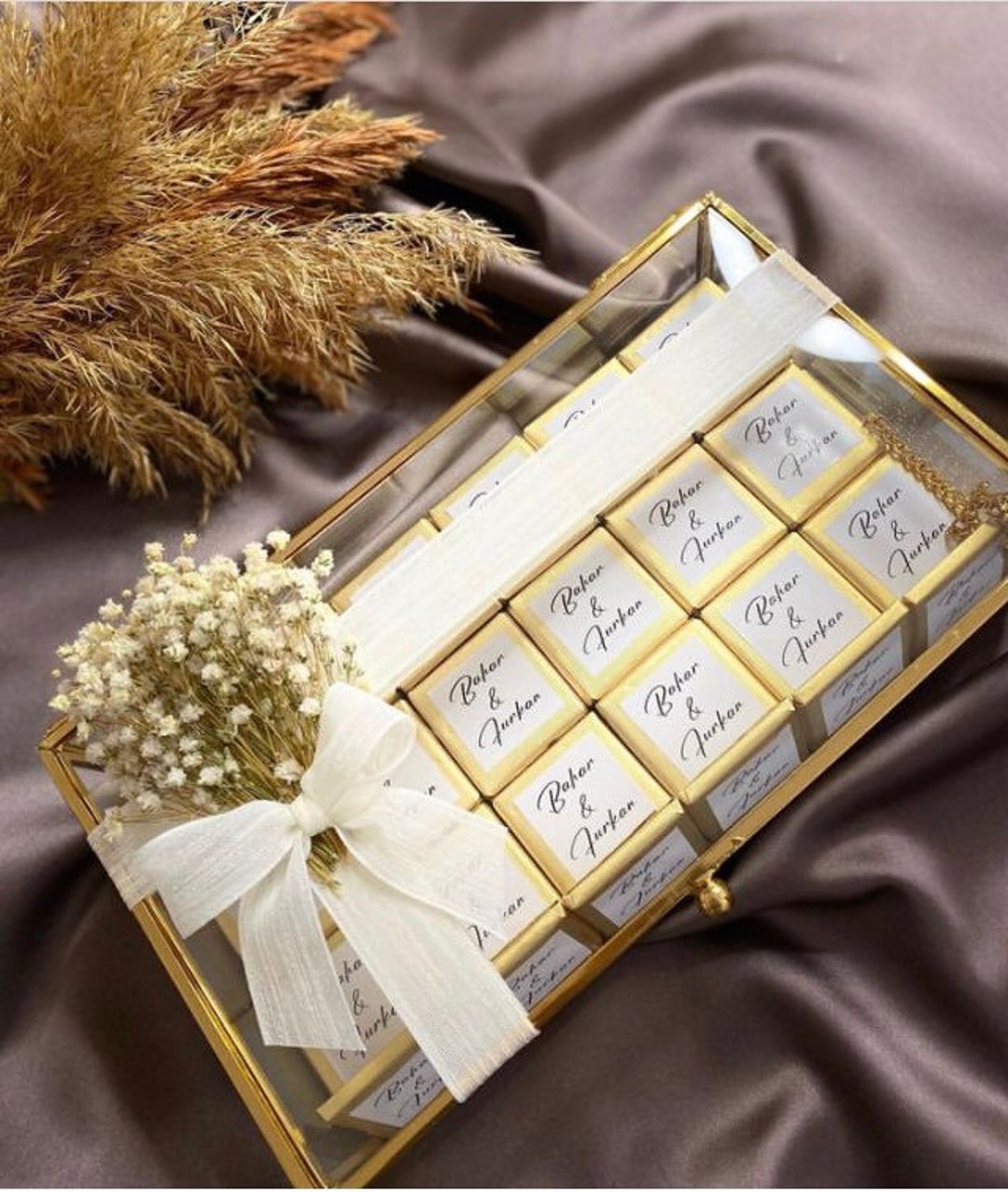 Personalized Wedding Chocolate , Engagement Chocolate Favors ...