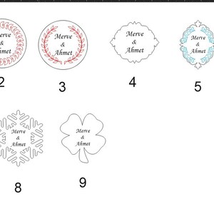 Personalized Chocolate Box, Various Patterns I Guest Gifts - Wedding ...