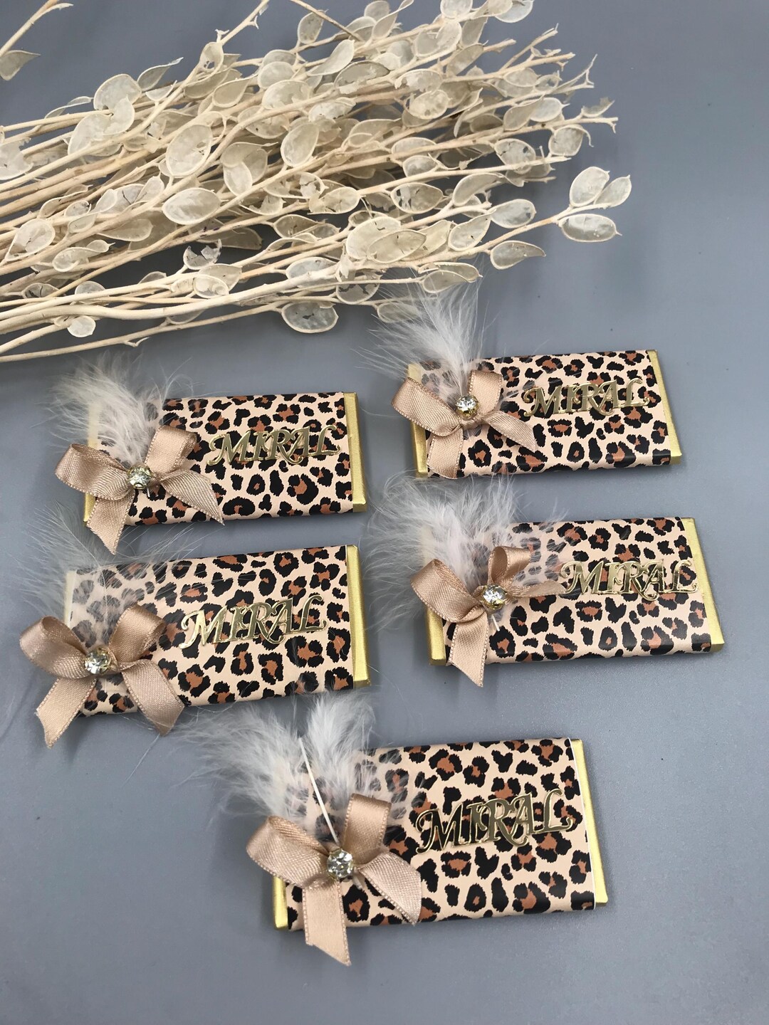 Luxury Chocolate Favors ,chocolates Favor ,leopard Theme Favors ...