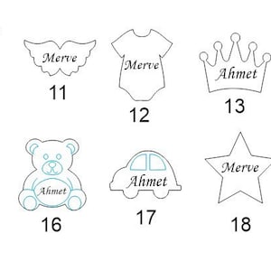 Personalized Chocolate Box, Various Patterns I Guest Gifts - Wedding ...