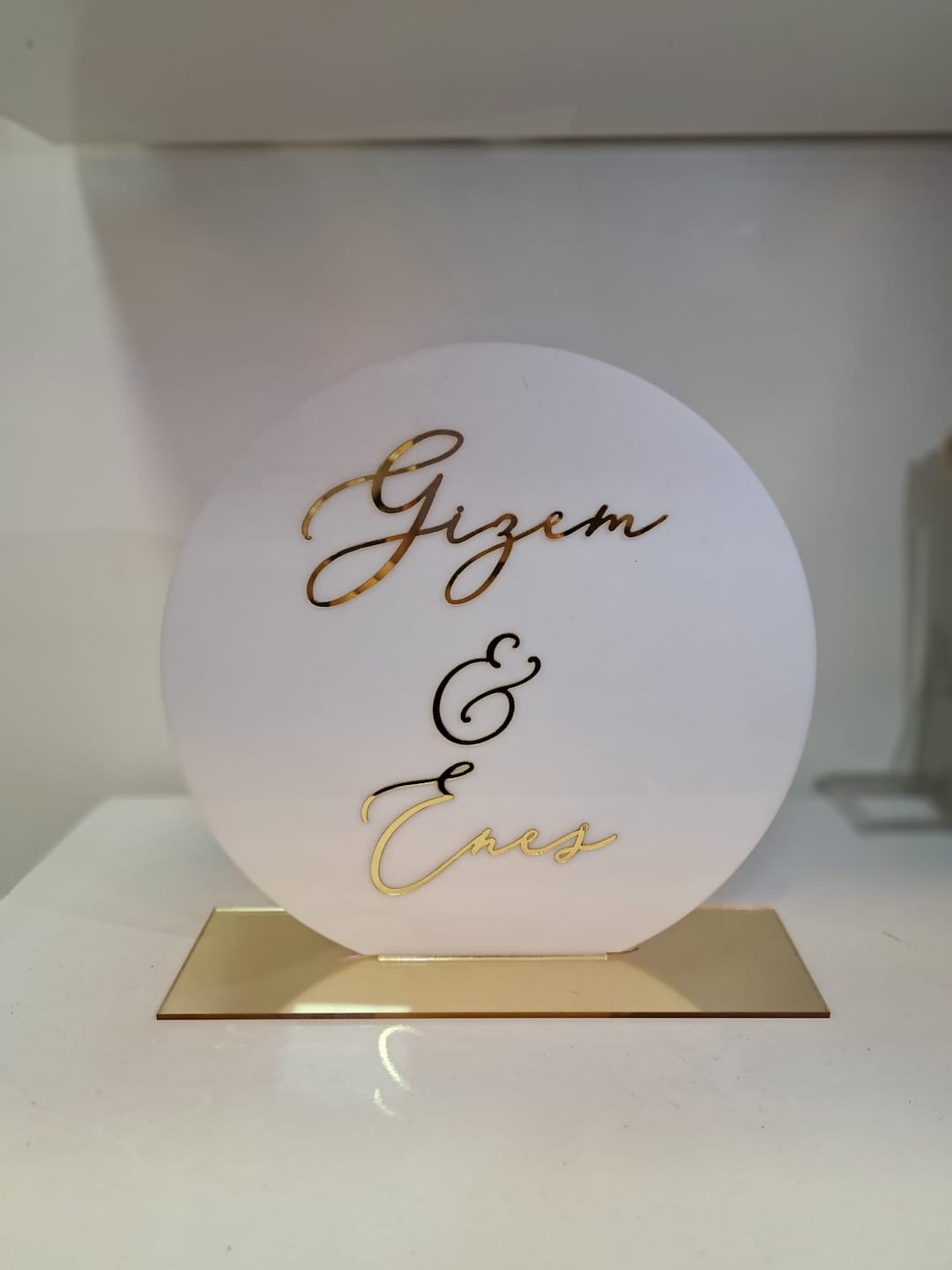 Table Signs, Wedding Table Decor, Engagement Table Decor, Plexiglass ...