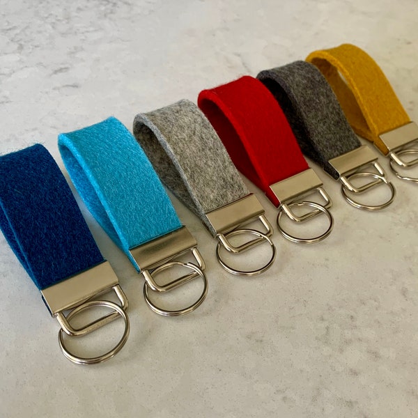 Felt Keychain - Etsy