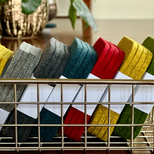 Wool Coasters - Etsy