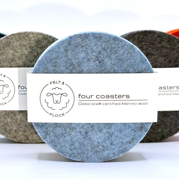 Felt Coasters - Etsy