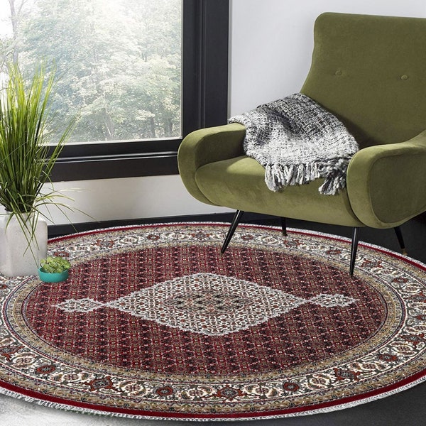 Tabriz Mahi Rug - Etsy