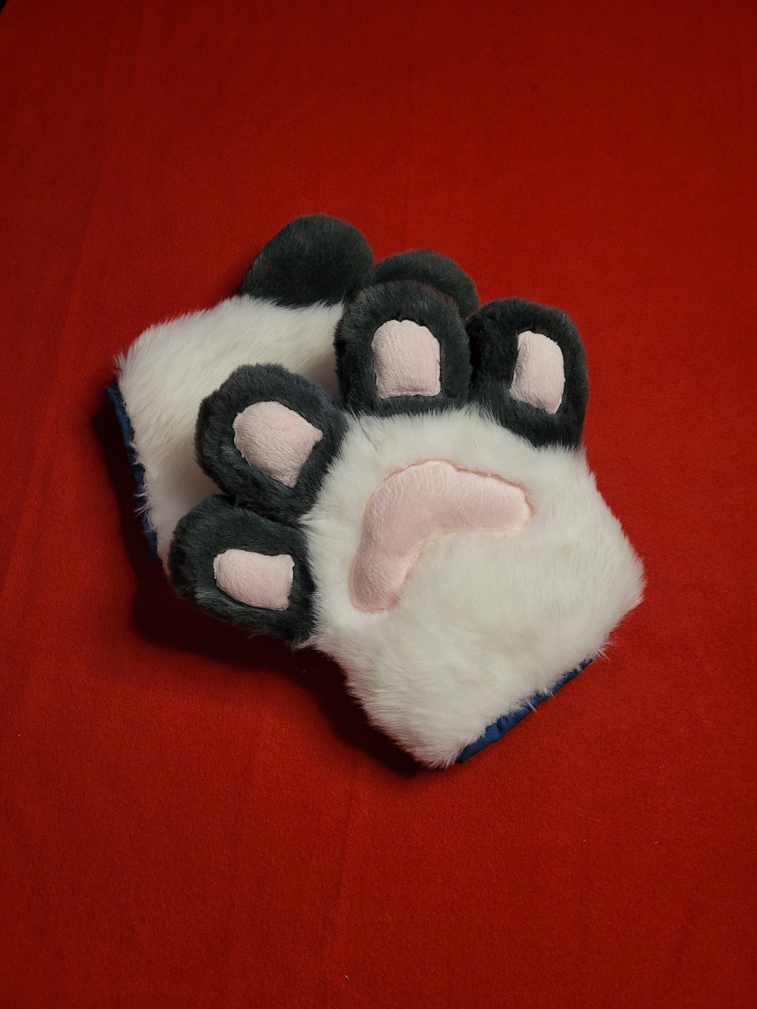 Handpaws - Grey/white Fursuit Paws - Etsy