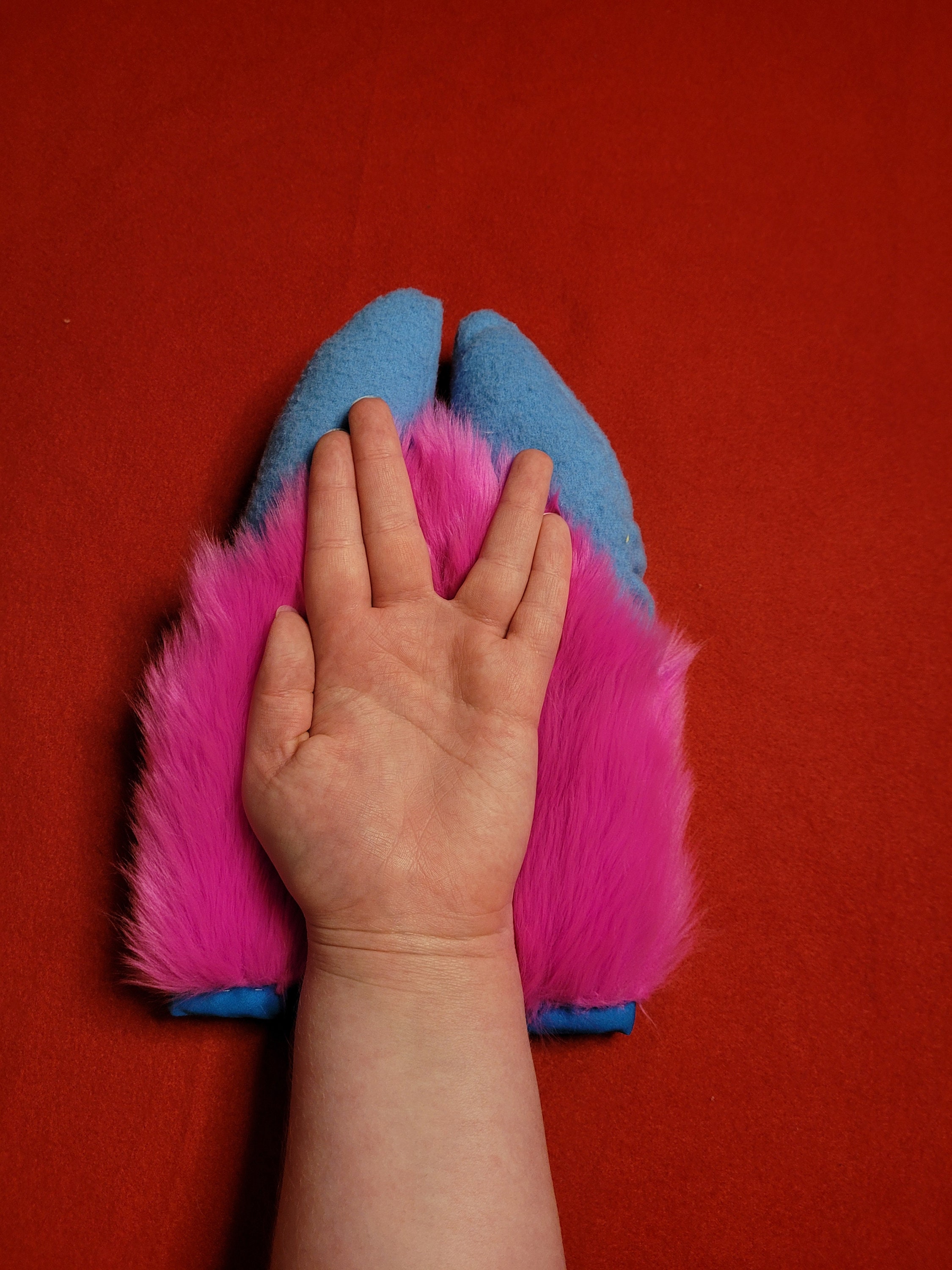 Hoof Handpaws - Pink/blue Fursuit Hooves - Etsy