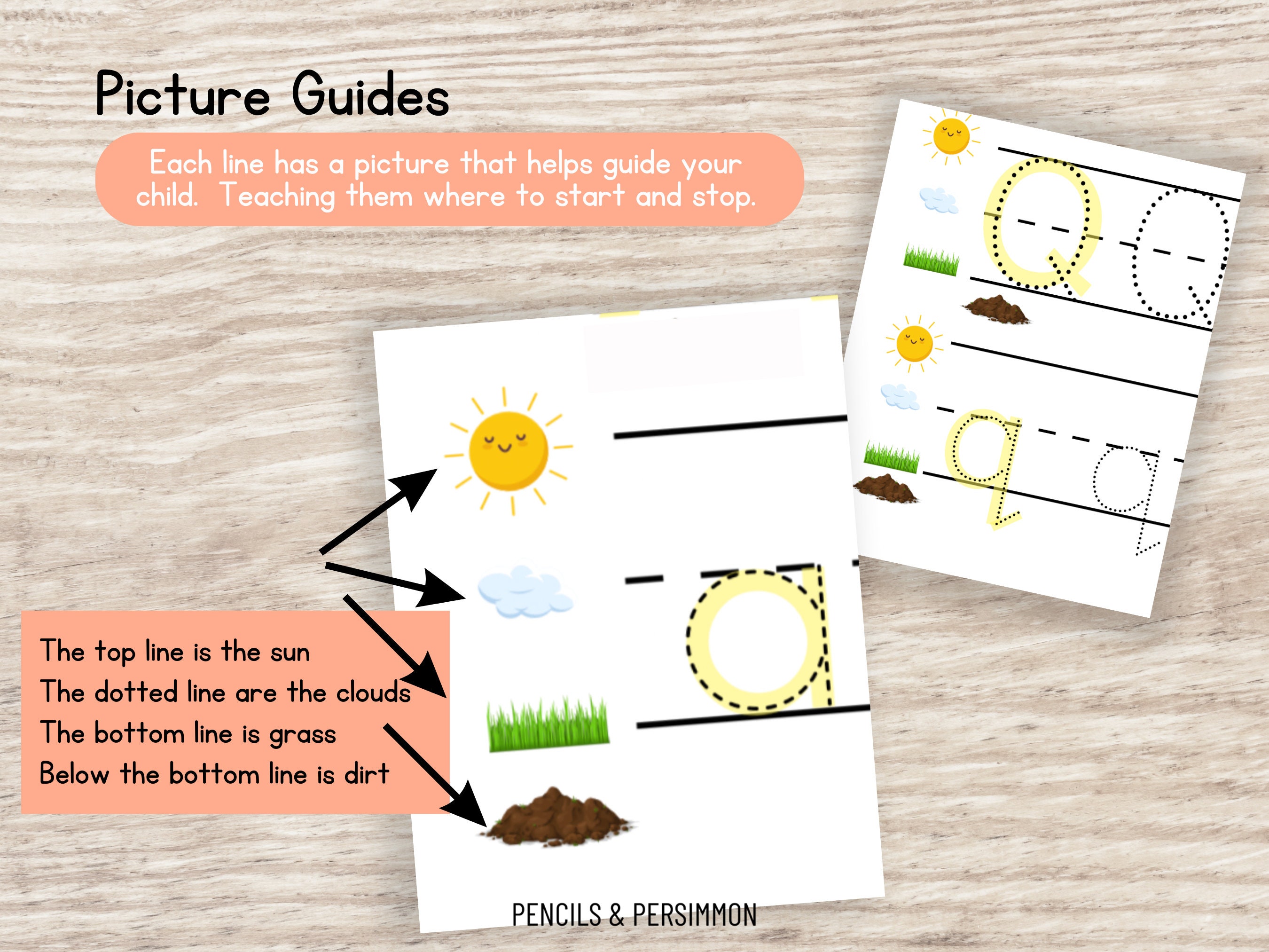 26 ABC Phonics Tracing Sheets. Preschool- Kindergarten Handwriting and ...