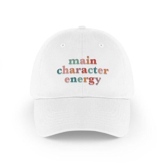 Main Character Energy Cap - Etsy
