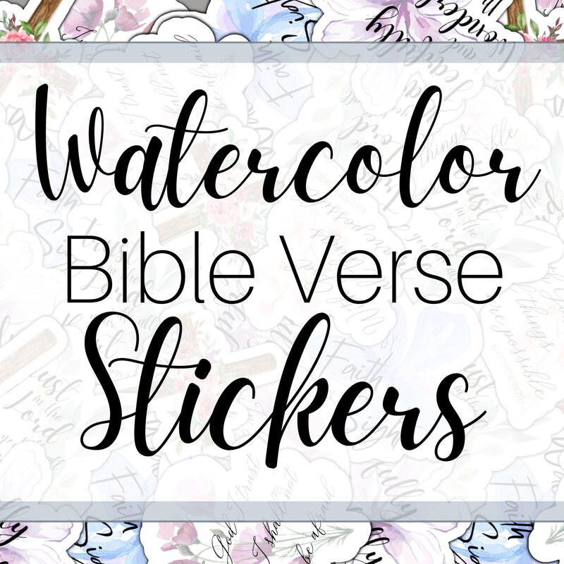 Faith Sticker - Etsy