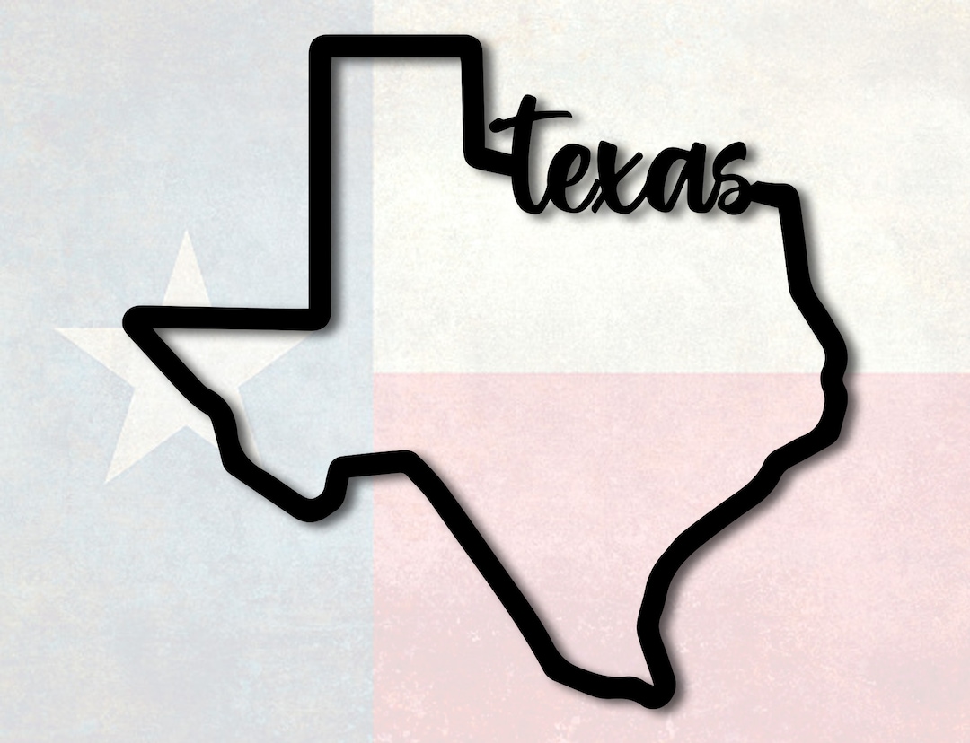 Texas Script Svg File•digital Download•svg File for Cricut•silhuotte ...