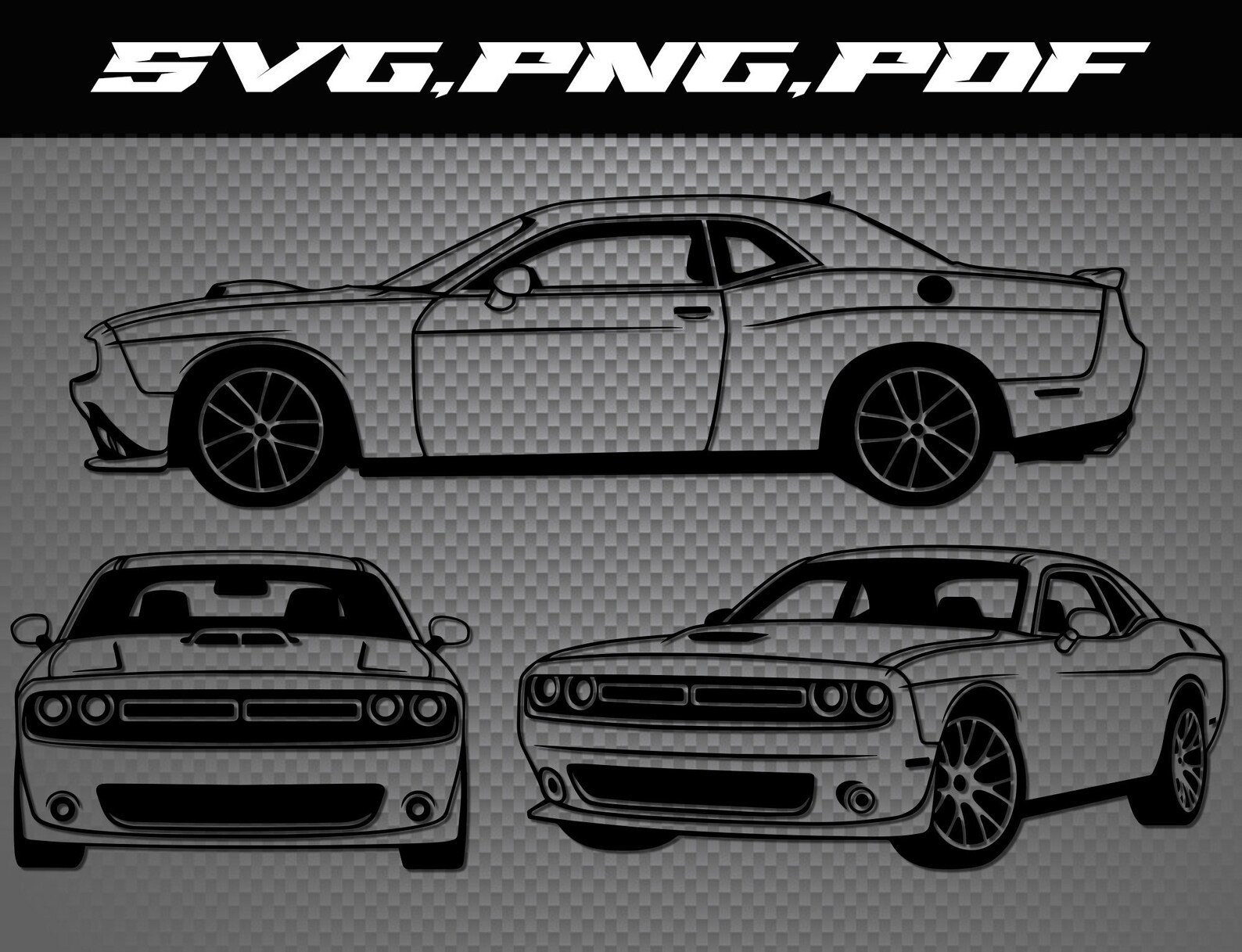 Challenger Silhouette Svg File, Vinyl Cutting File, Cricut, Silhouette ...