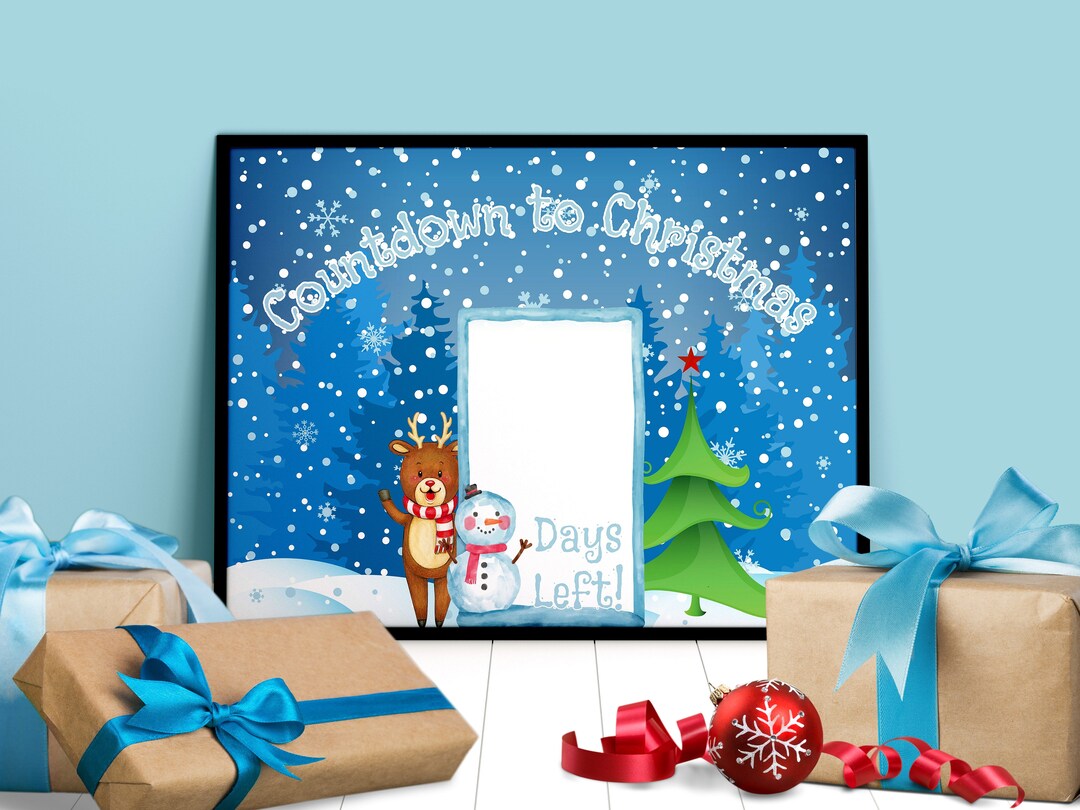 Christmas Countdown Printable: Interactive Holiday Fun (instant ...