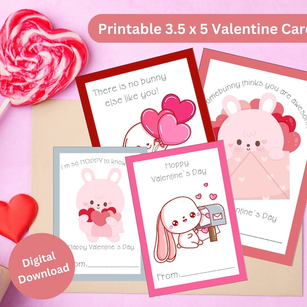 Bunny Card - Etsy