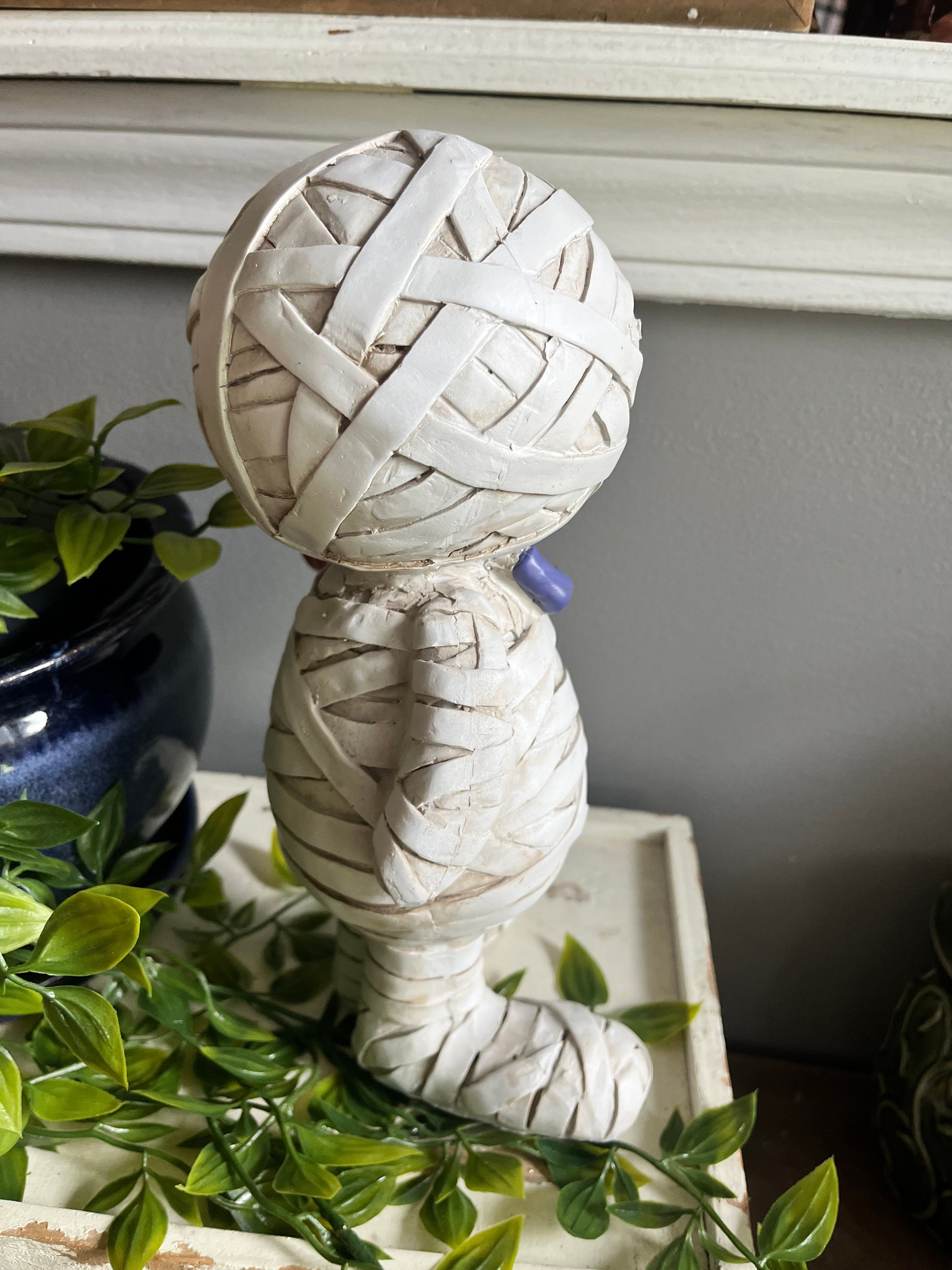 GUS the Halloween Mummy Resin Statue Decor NEW Pairs With Carl Melvin ...