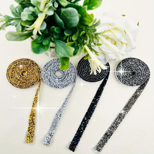 Rhinestone Strip - Etsy
