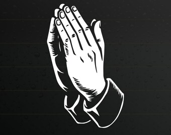 Prayer Hands Stickers - Etsy