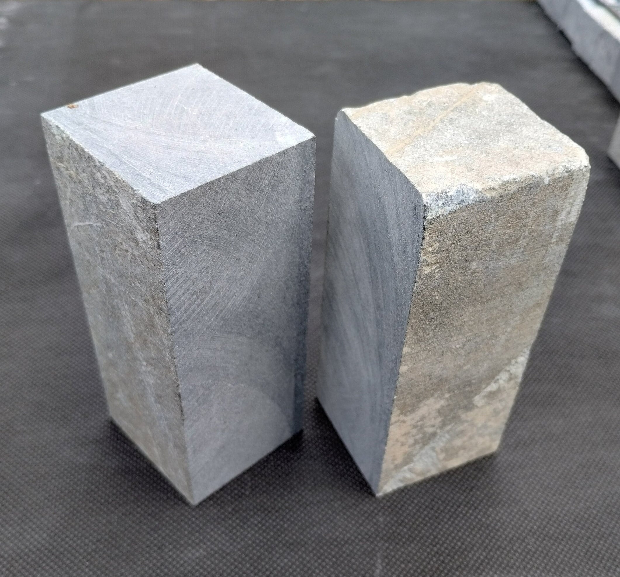 Soapstone Set 2 Pcs 5x2x2 Blocks Blanks Raw Virginia Steatite Pipestone ...