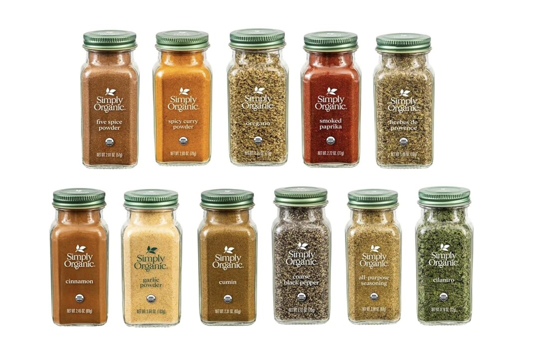 Simply Organic Gift Set Herbs, Spices, and Seasonings Assorted Variety ...