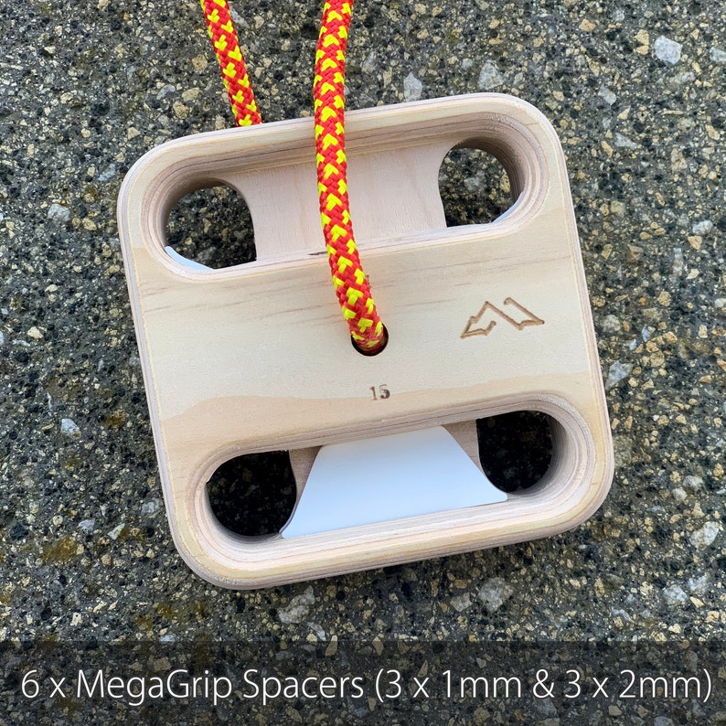 Hangboard Portable Rock Climbing Fingerboard Gift Set With Callus File ...