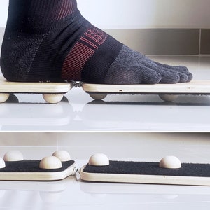 Foot Exerciser Balance Board Foot Training Wobble Board Treats Prevents ...