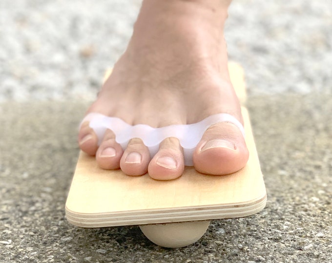 Foot Exerciser Balance Board Foot Training Wobble Board Treats Prevents ...